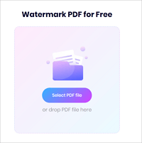 ONEPDF - Add Watermark to PDF